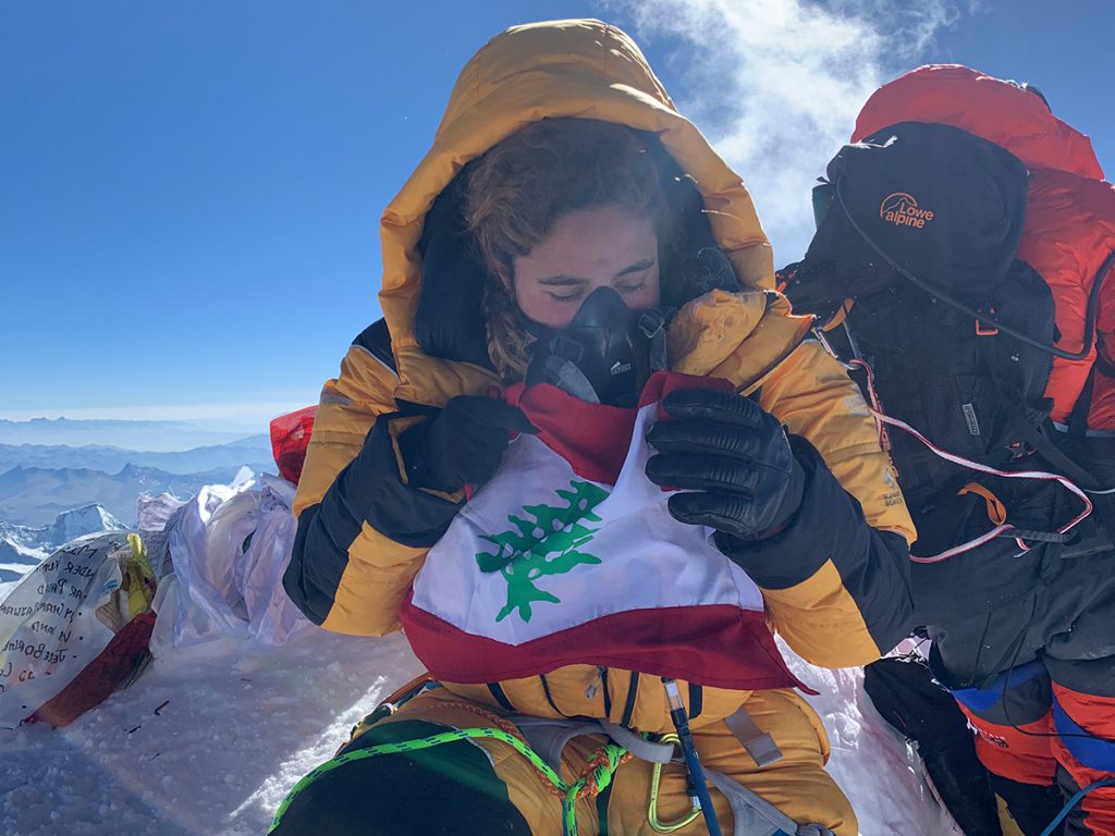 Mountainsgipsy on Everest – Tima Deryan - The Mountains Magazine - Lebanon