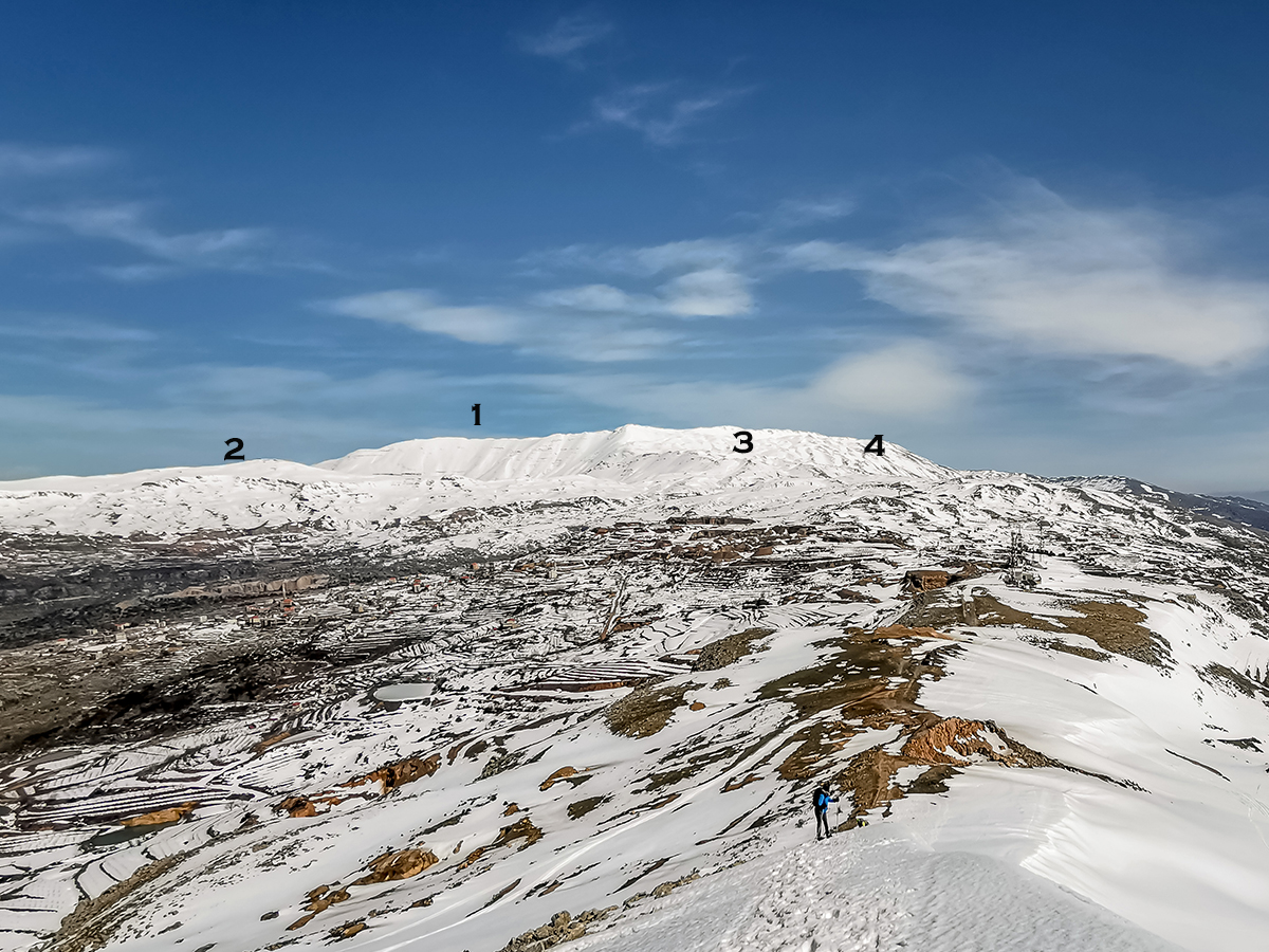 The South face of #Mt_Sannine - The Mountains Magazine - Lebanon