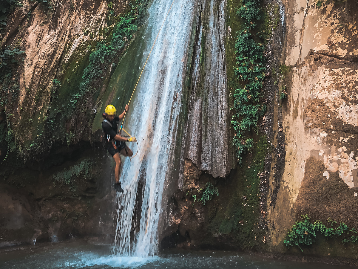 Canyoning: Back to the Present Moment. - The Mountains Magazine - Lebanon