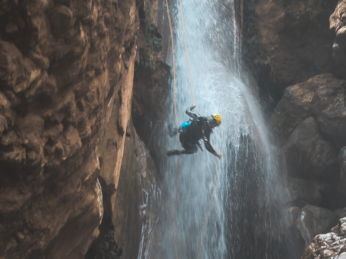 Canyoning: Back to the Present Moment. - The Mountains Magazine - Lebanon