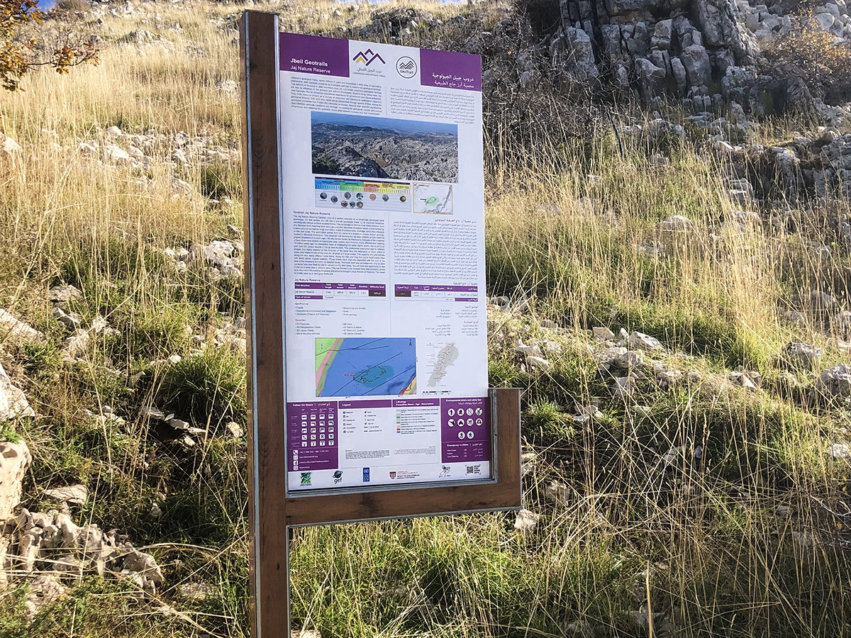 A celebration! LMT developing Lebanon’s new geotrails - The Mountains ...
